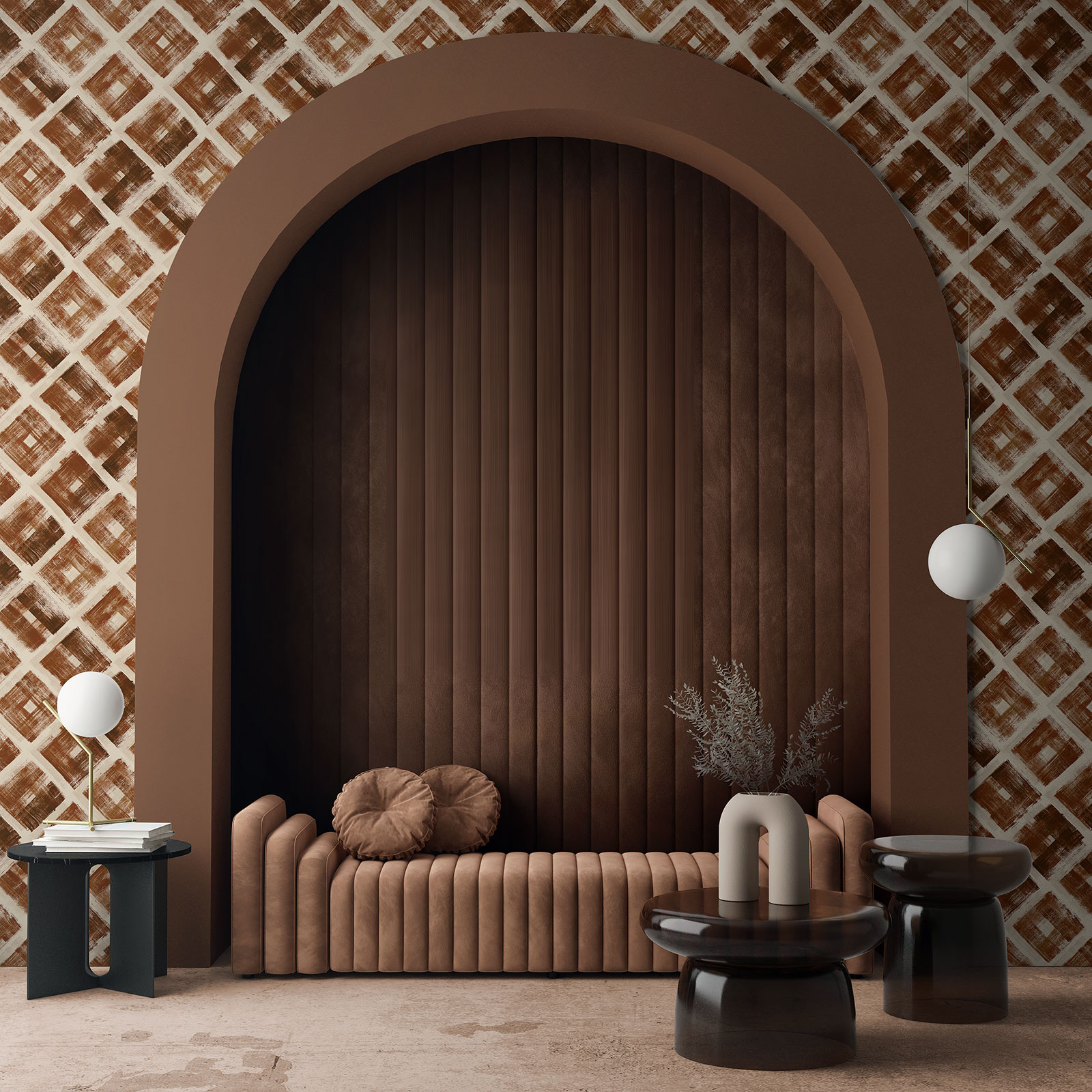 Clays Hatch Wallpaper Quarry from 17 Patterns